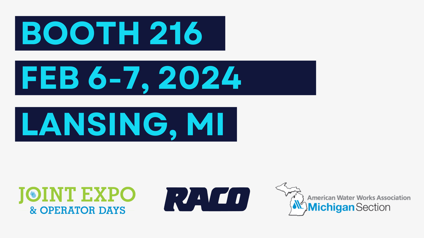 RACO's Upcoming Events Schedule!